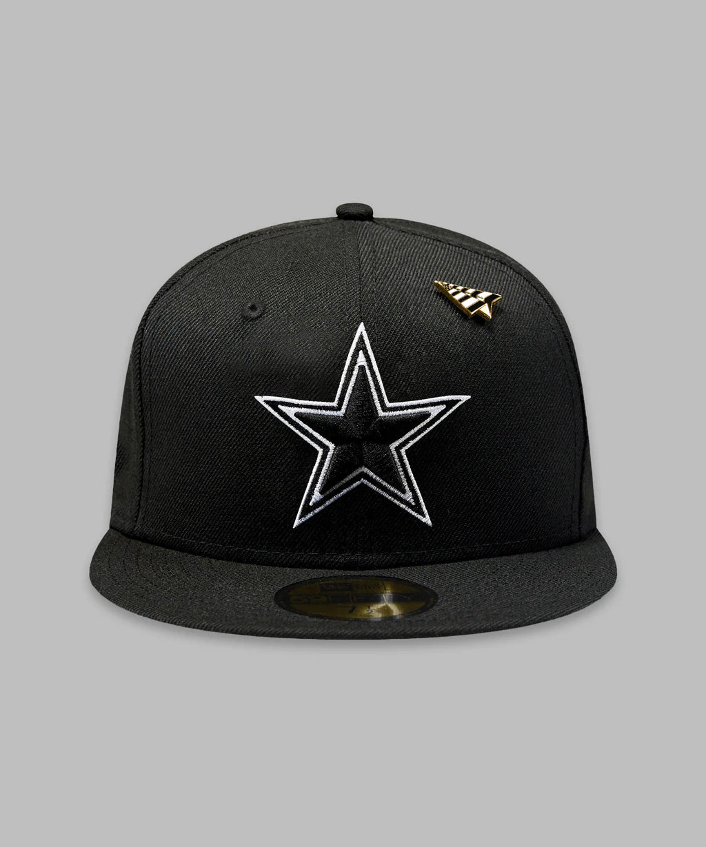 Paper Planes x Dallas Cowboys 59Fifty Fitted Hat – Gold n Threadz